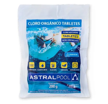 Pastilha de Cloro 200g ASTRALPOOL – ATLANTIS PISCINAS